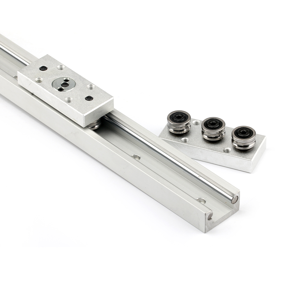 SG type silvery built-in double-axis linear guide rail SGR10 with SGB-3 ...