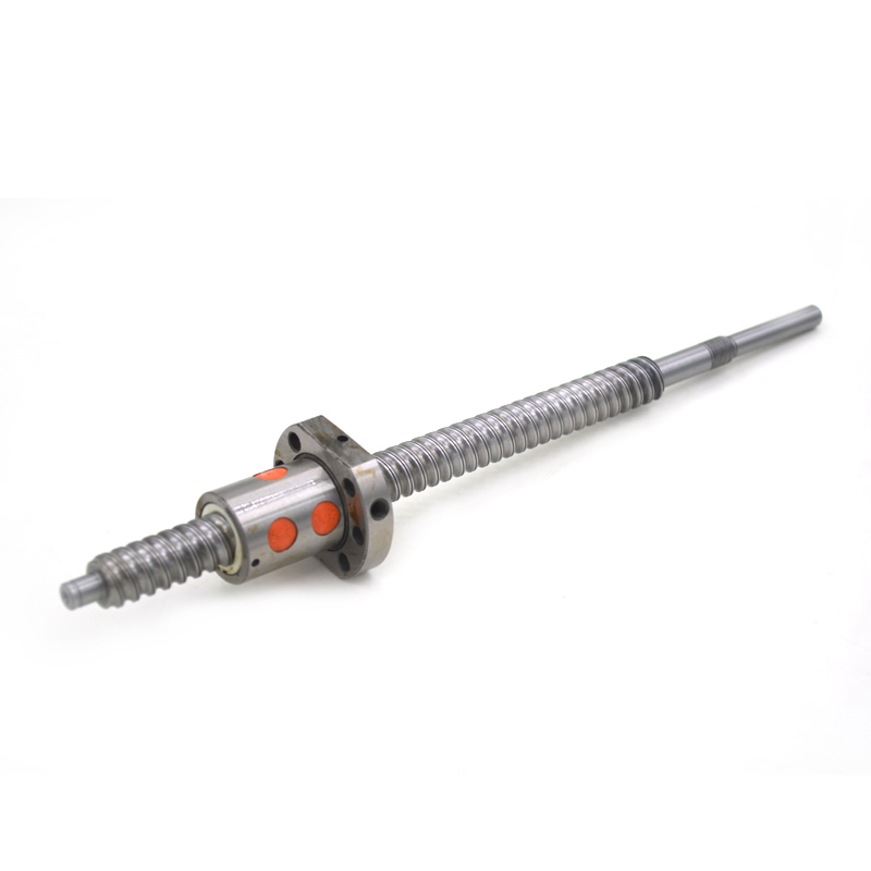 milled thread 16mm ball screw with ball nut housing SFU1605 - Buy Ball ...