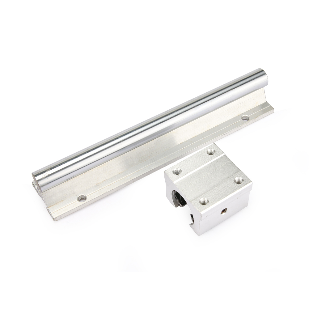 Linear motion ball slide units series SBR20 20mm diameter linear guide rail with bearing block ...