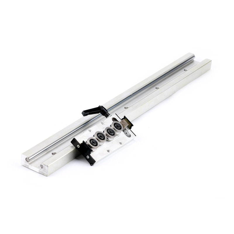 Extremely fast heavy-duty roller linear guide with built-in square ...