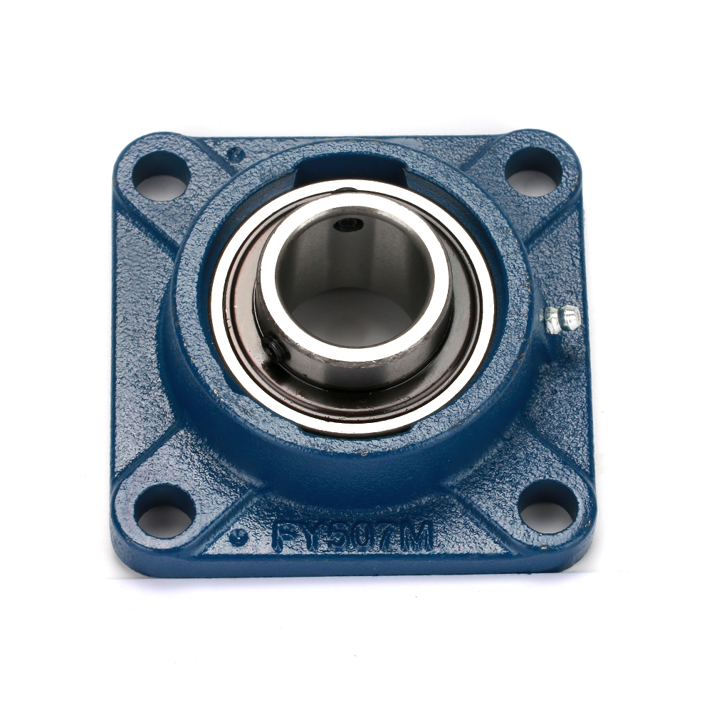 Square flanged housings FY507M for insert bearings YAR 207-2F 35mm bore ...
