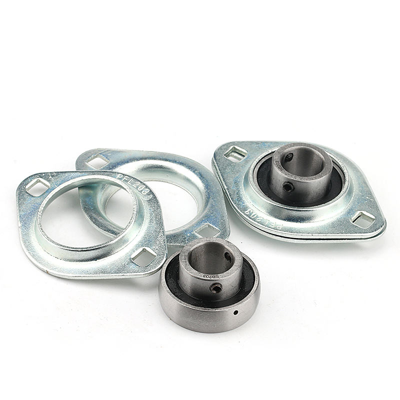 Pressed Steel Flanged Two-Bolt Stamping Bearing Housing PFL205 Bearing ...